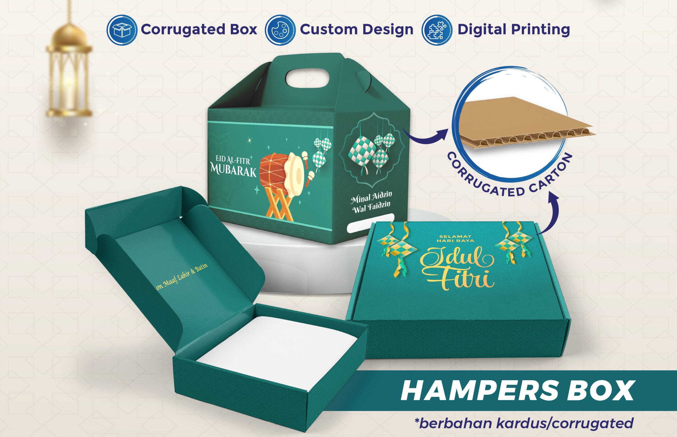 HAMPERS BOX UNTUK HARI RAYA - PT Karya Inti Karton